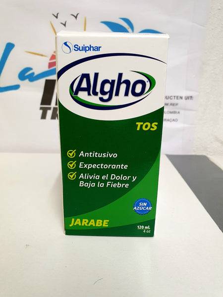 Algho Tos Jarabe 120MLsin azúcar //Algho hoestsiroop 120ML suikervrij ...
