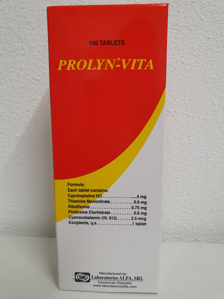 PROLYN-VITA 100 TABLETA. – laislatropical